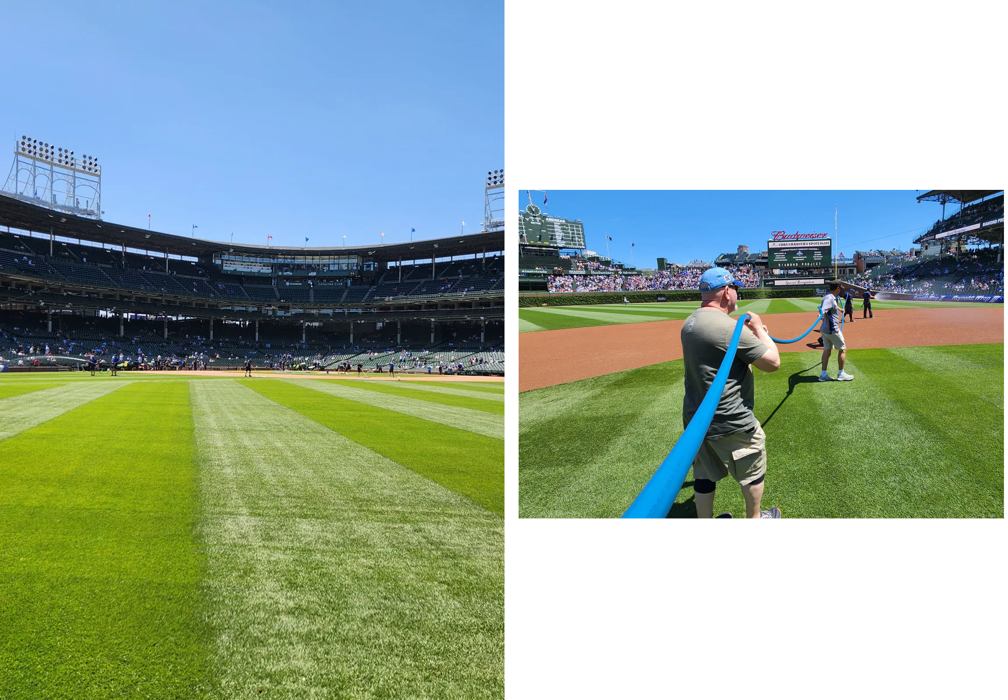 From season ticket holder to grounds crew: A unique day at Wrigley ...
