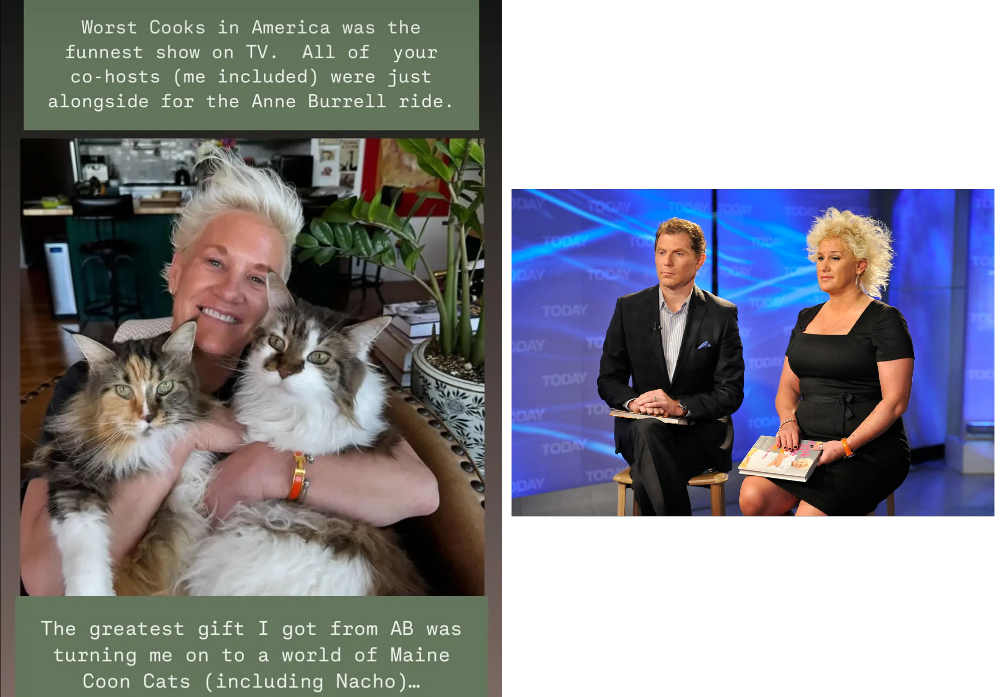 Bobby Flay remembers Anne Burrell and the gift that will last forever ...