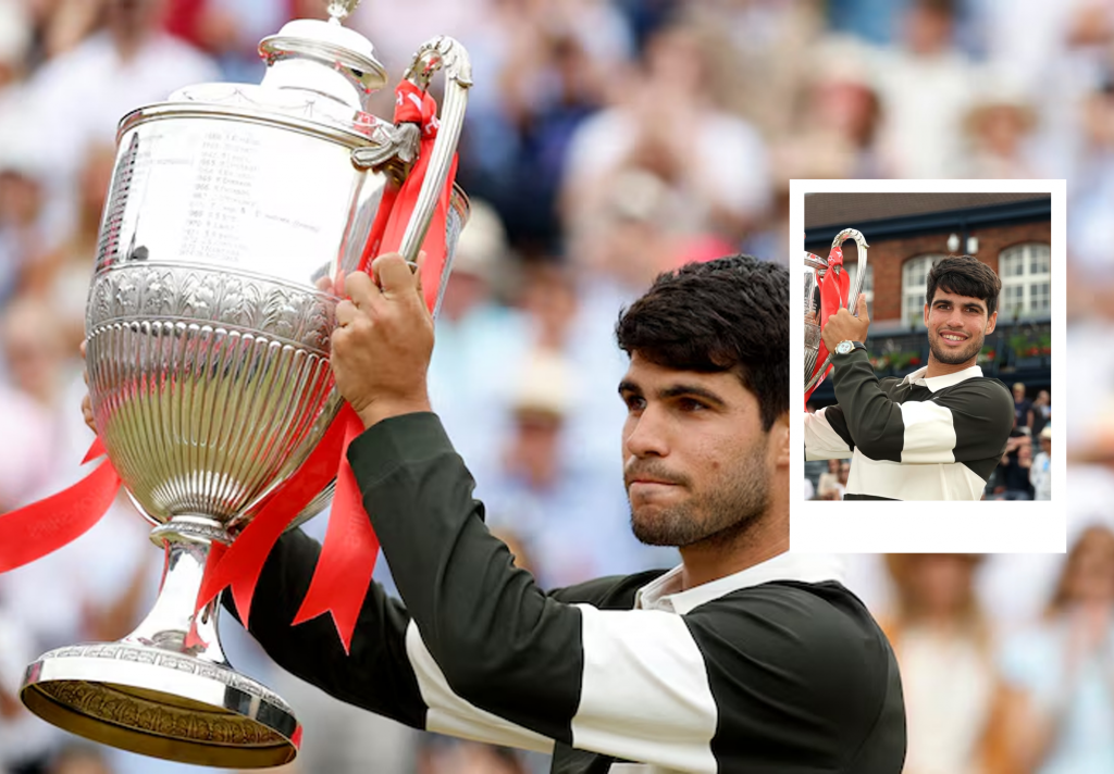 Carlos Alcaraz defends Queen’s Club crown and strengthens grip as ...