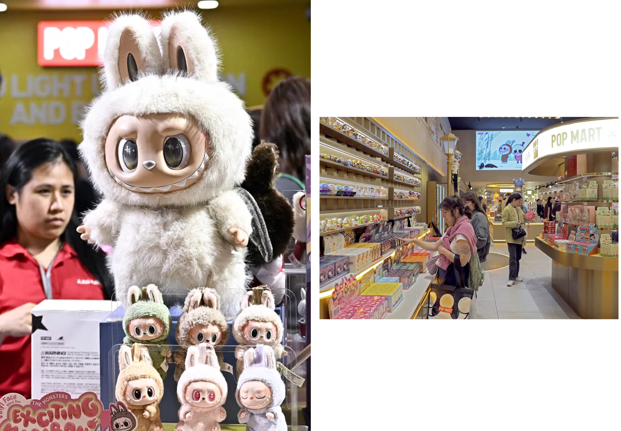 Viral plush toy Labubu pulls UK store sales amid chaotic scenes | ge ...