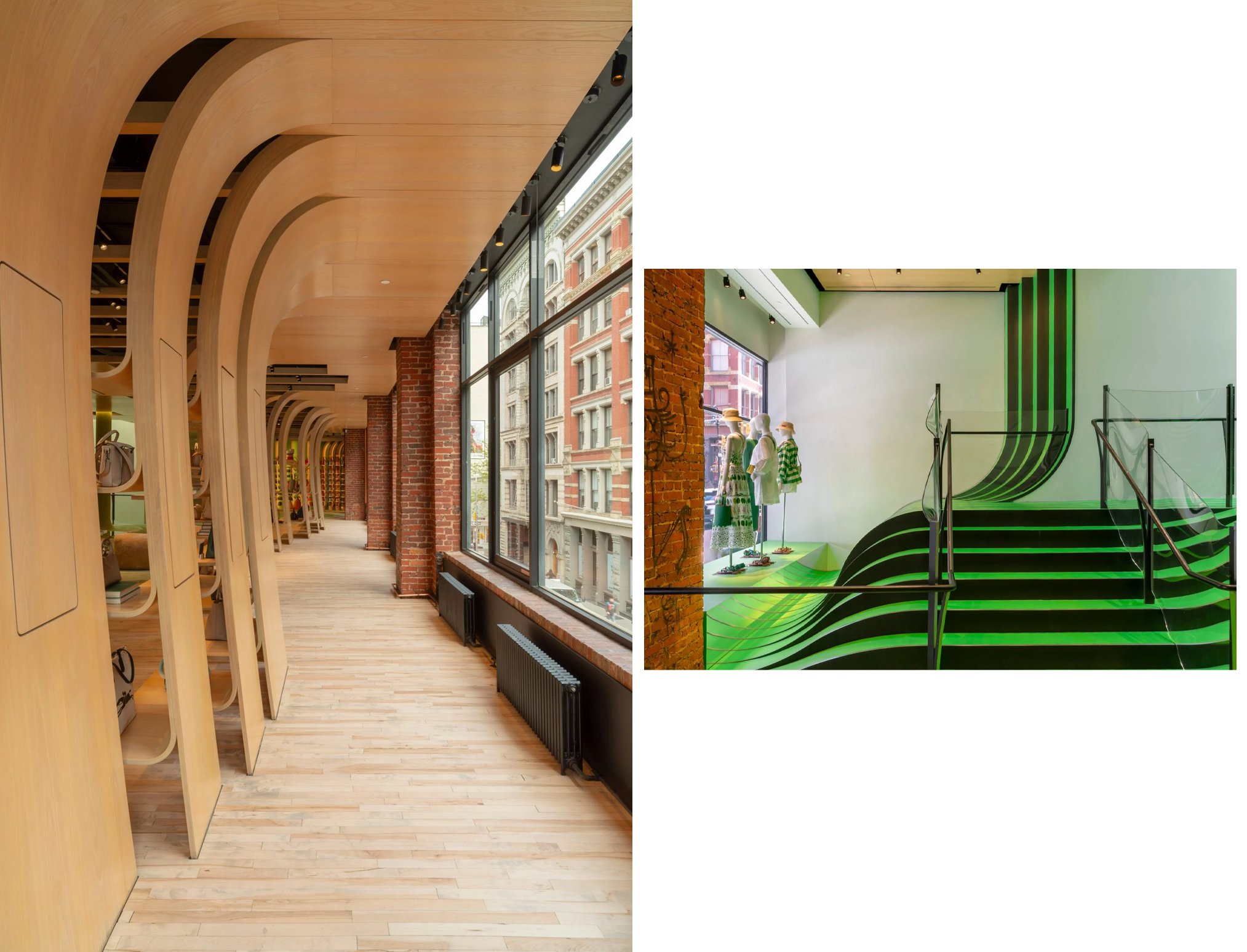 Longchamp’s iconic New York store refreshed with bold new look by ...