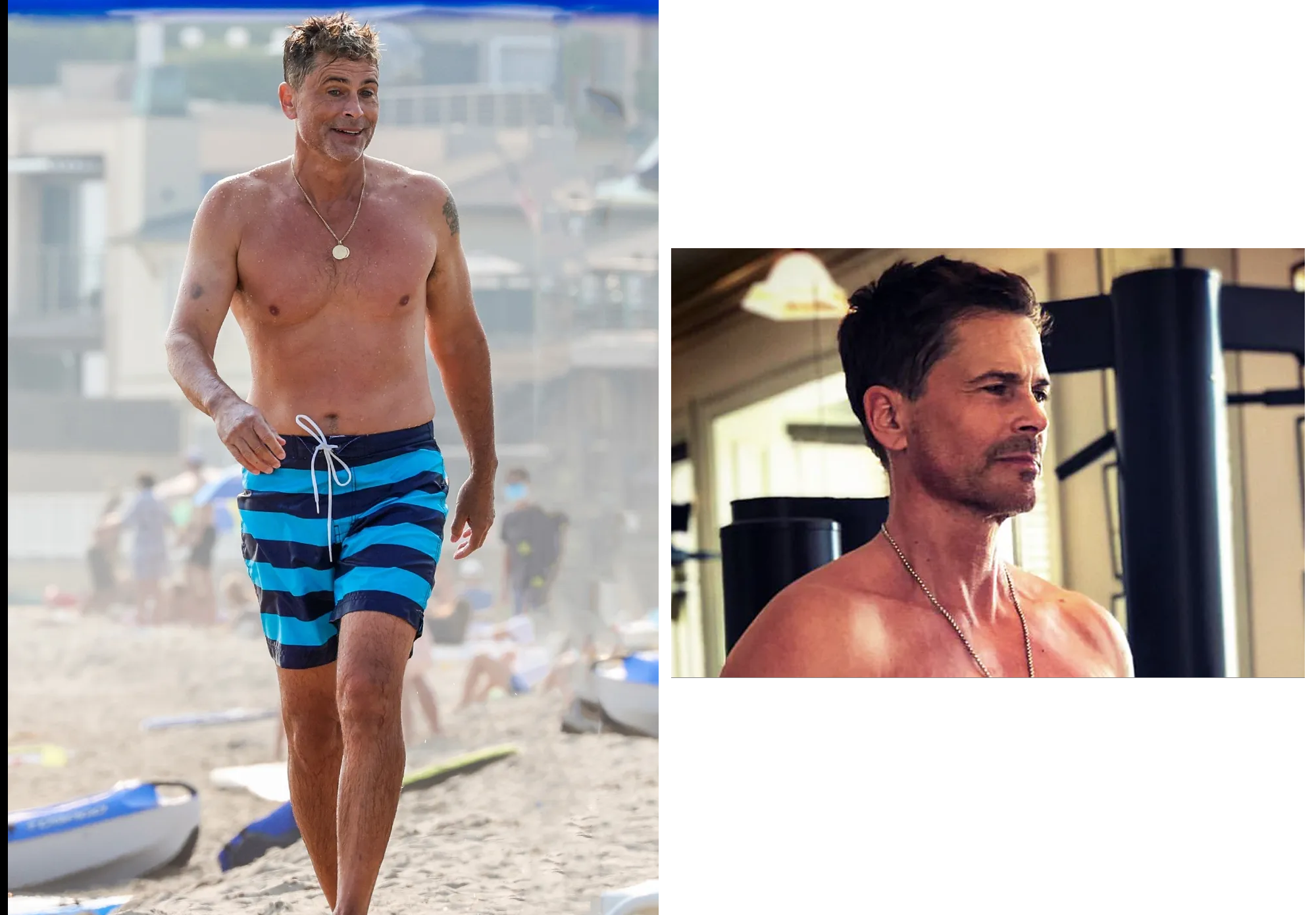 Rob Lowe on workouts, wind, and why Eye of the Tiger still hits hard ...