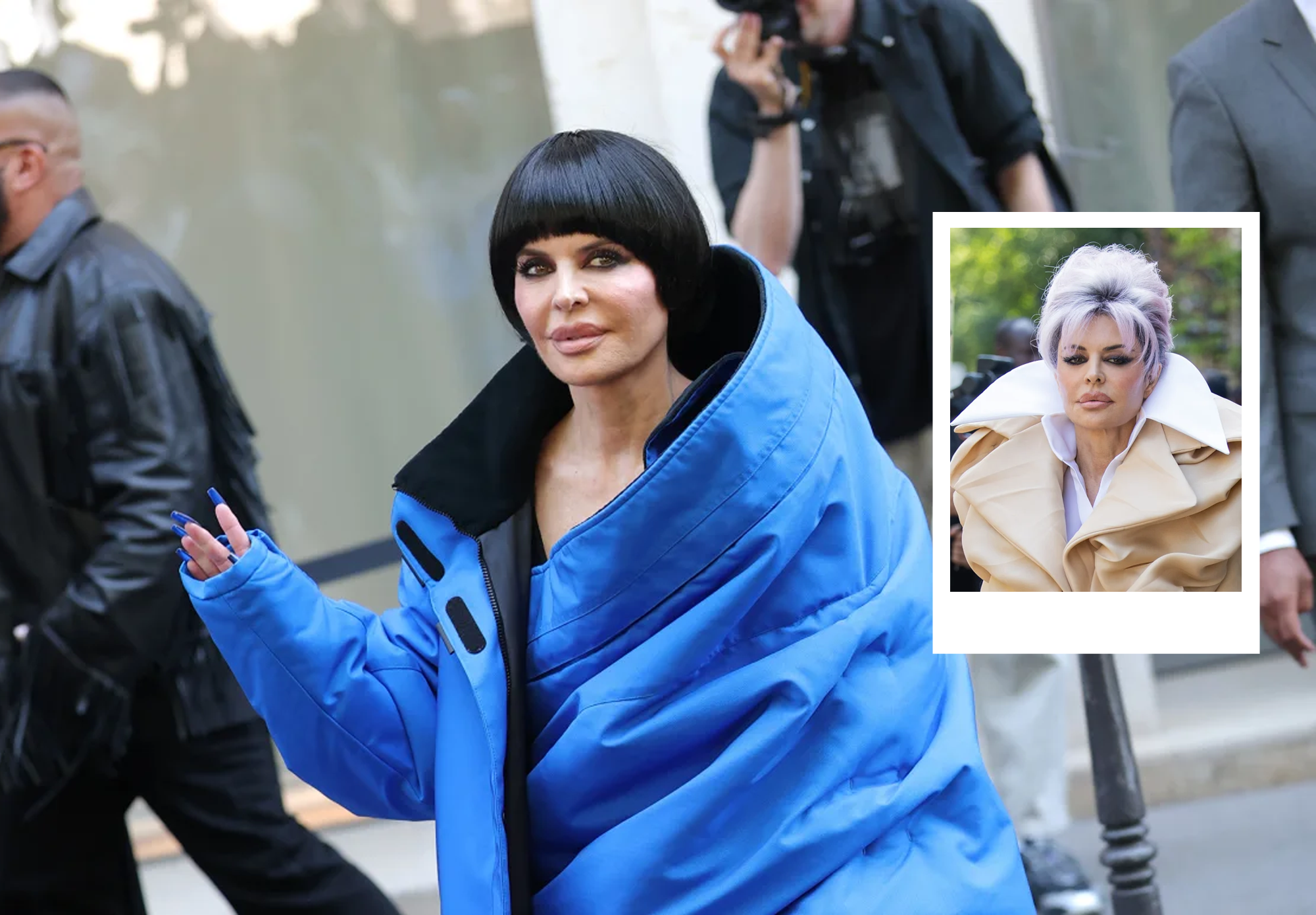 Lisa Rinna’s wig transformations steal the spotlight at Paris Couture ...