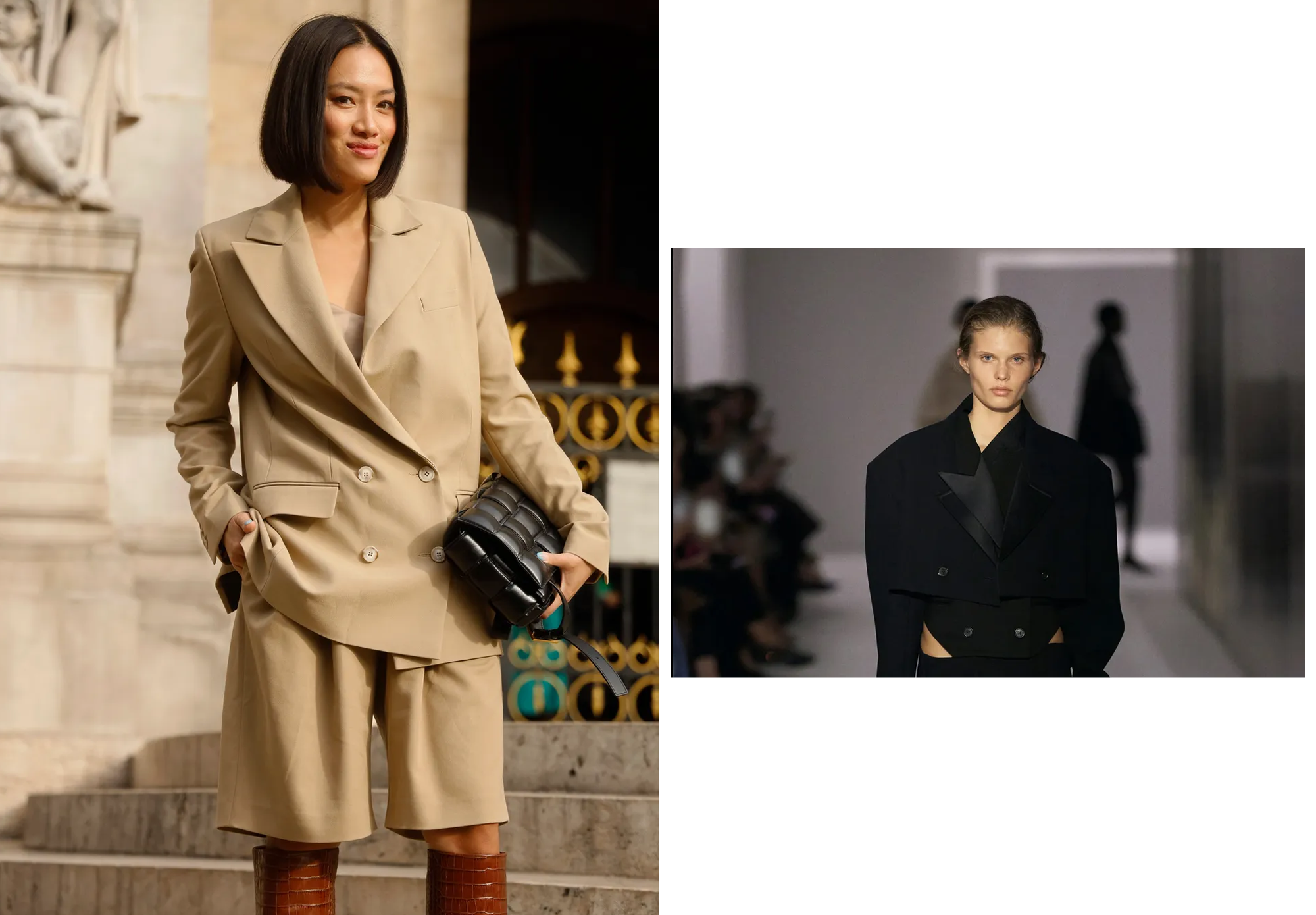 L’uniforme chic de la rentrée : le costume-short s’impose comme nouveau ...