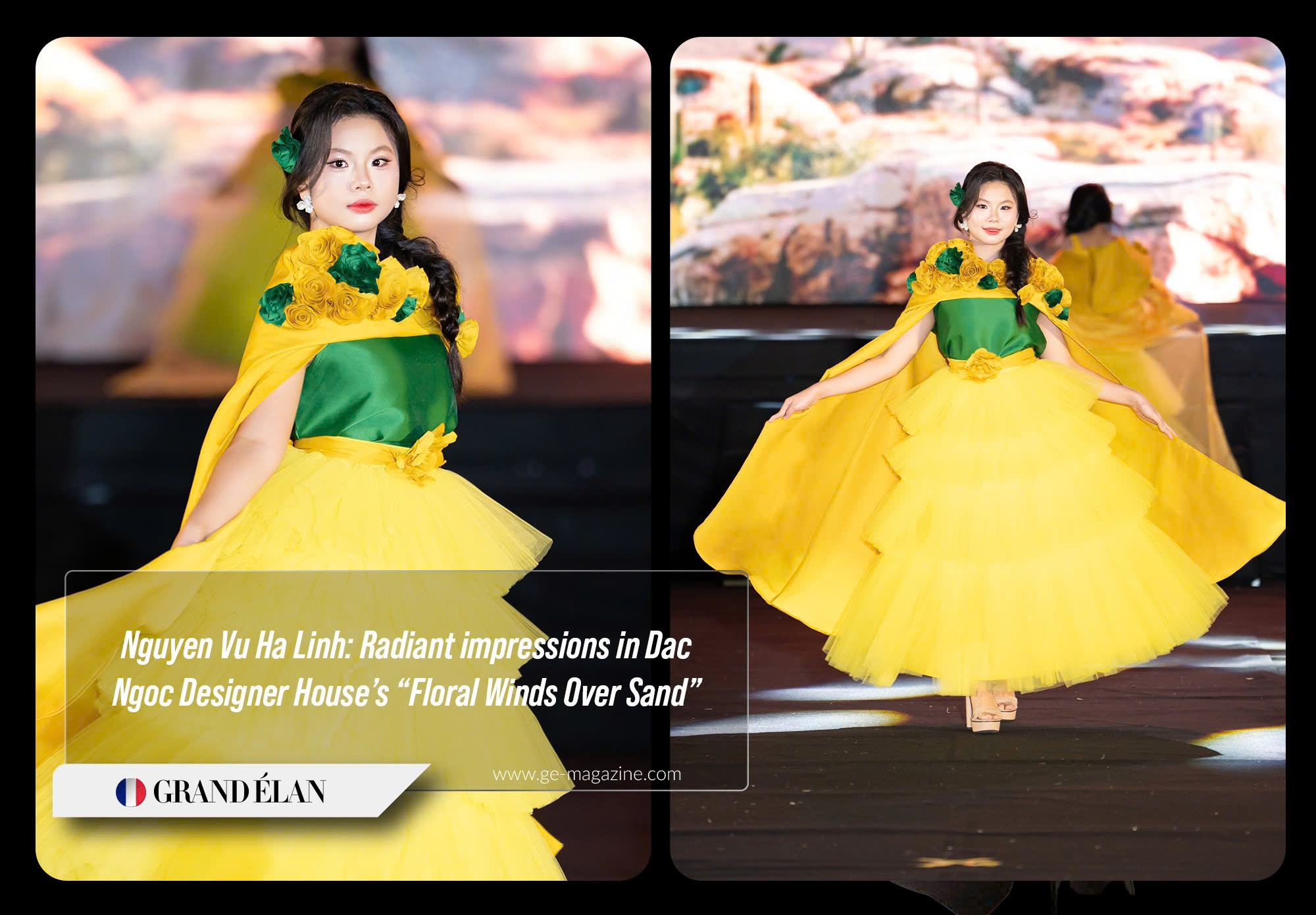 Nguyen Vu Ha Linh: Radiant impressions in Dac Ngoc Designer House’s ...
