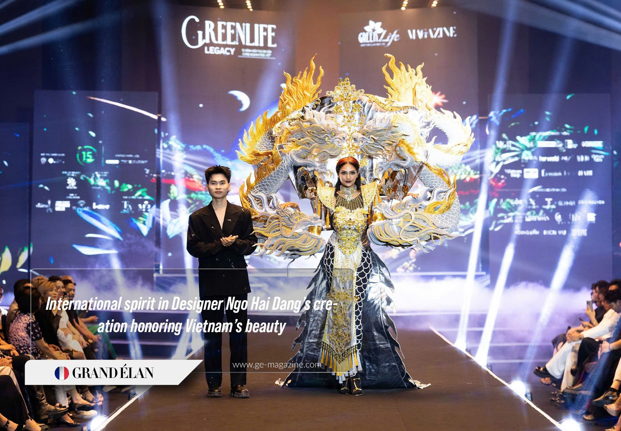 International spirit in Designer Ngo Hai Dang’s creation honoring ...