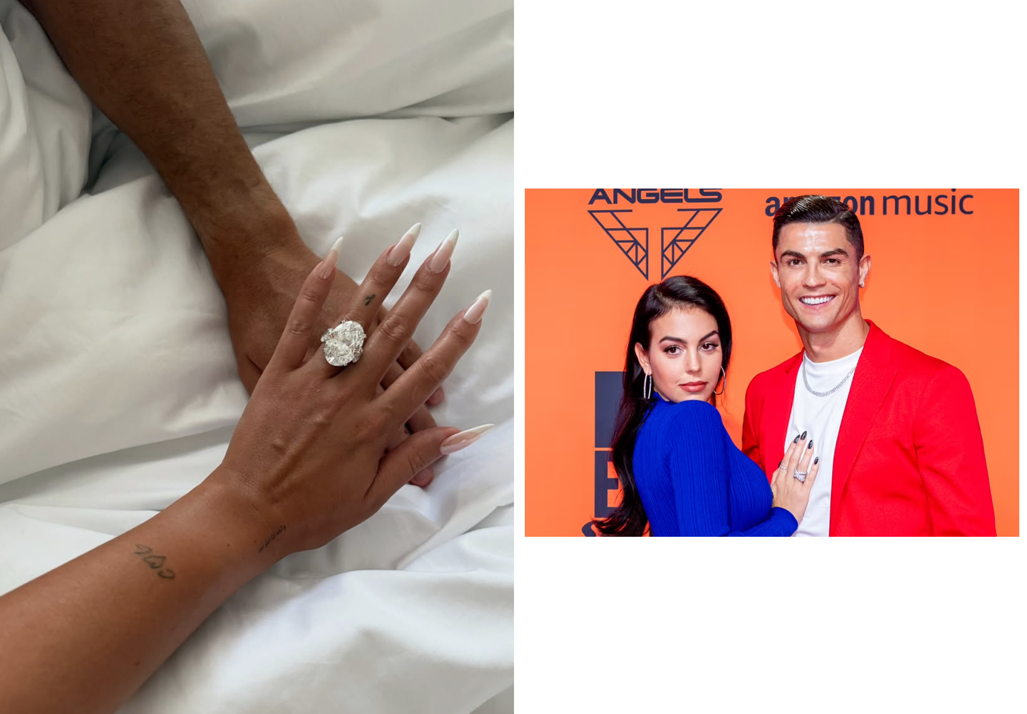 Ronaldo and Rodríguez Confirm Engagement in Emotional Social Media Post ...