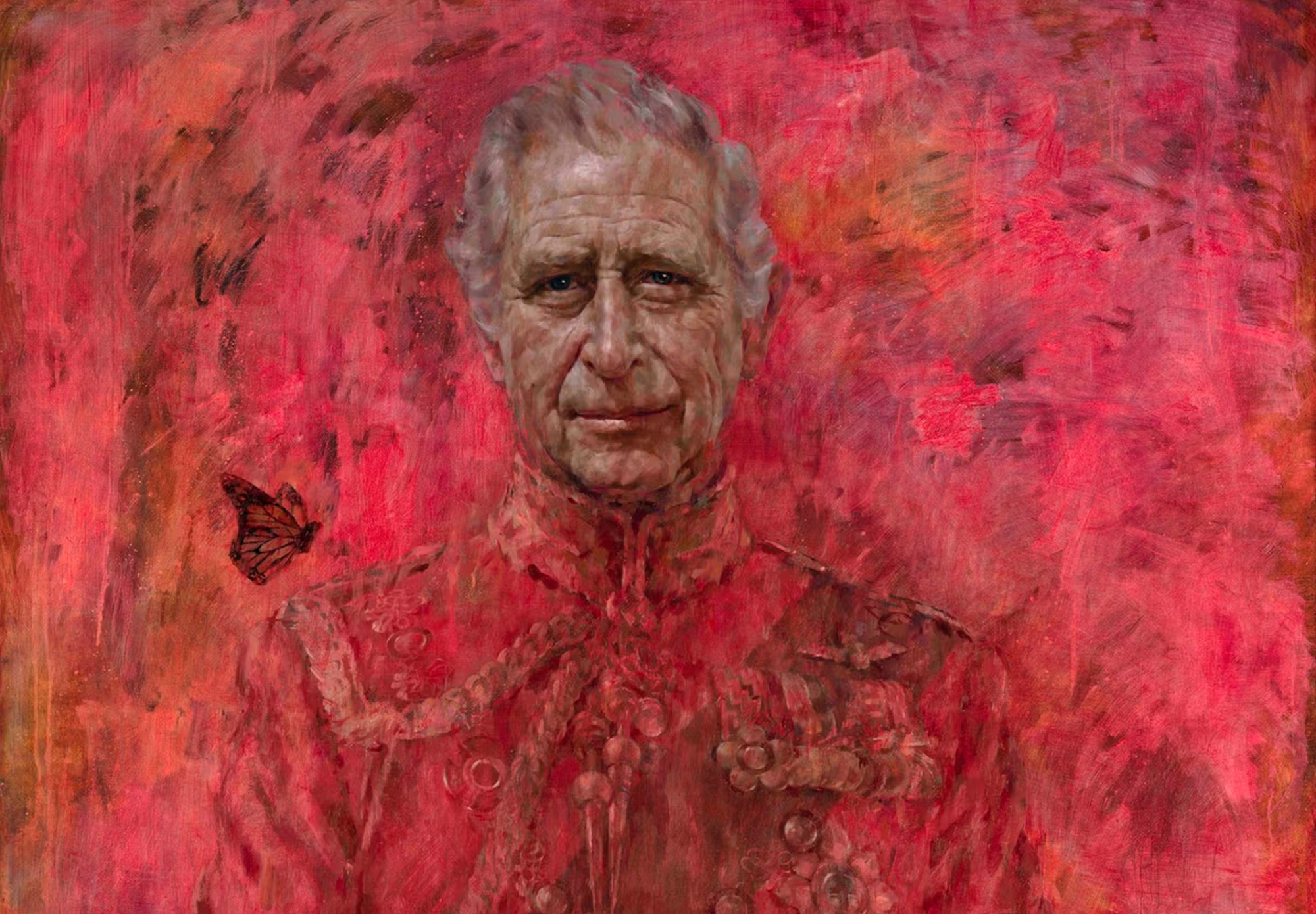 The Sanguine Reign: Jonathan Yeo’s Radical Portrait of King Charles III ...