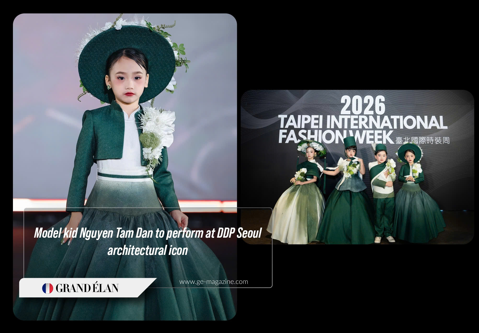 Model kid Nguyen Tam Dan to perform at DDP Seoul architectural icon ...