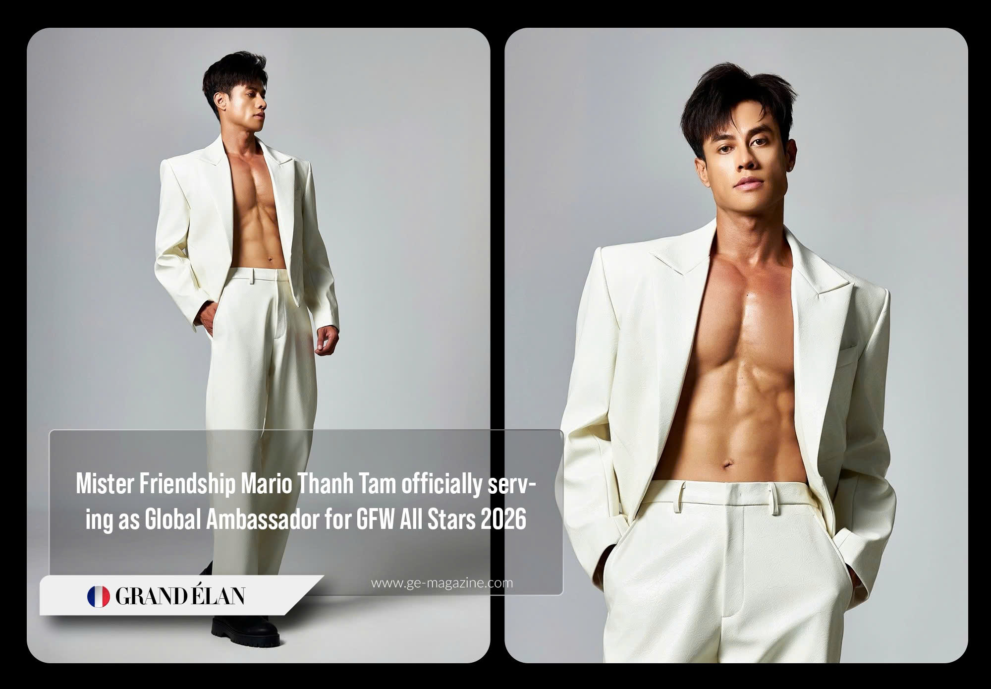 Mister Friendship Mario Thanh Tam officially serving as Global ...